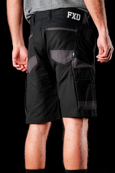 FXD WS1 (Mens) FX01136003 - Cotton Drill Cargo Shorts (Black) – Golders ...